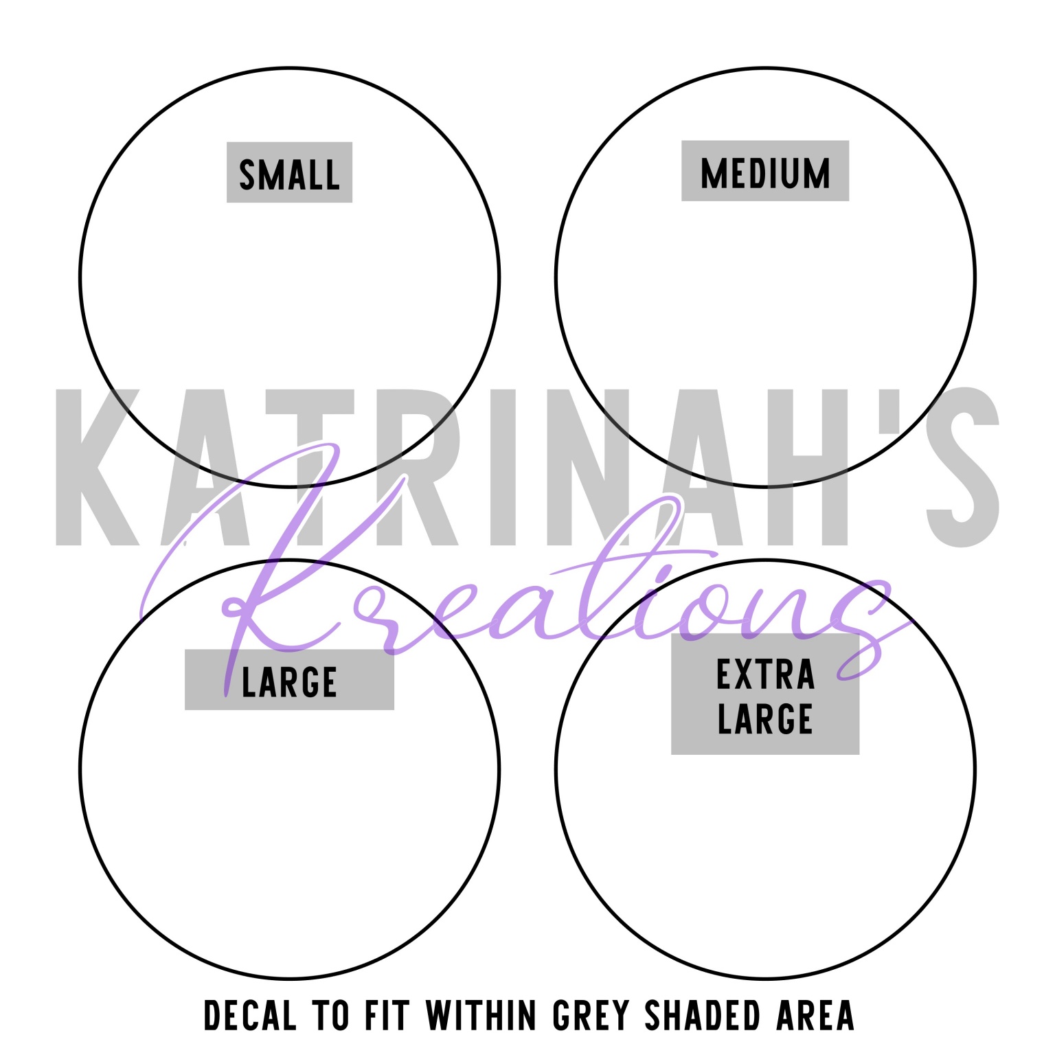 2M ROUND BACKDROP DECAL - Katrinah's Kreations